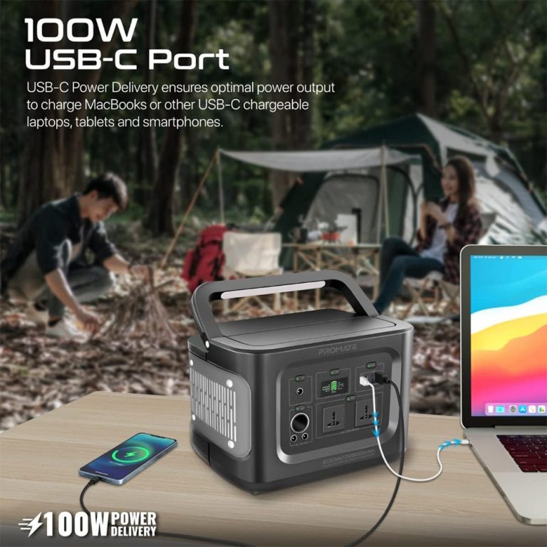 Promate (PowerMine-600 ) Portable Station 600W | Buy Online at Best ...